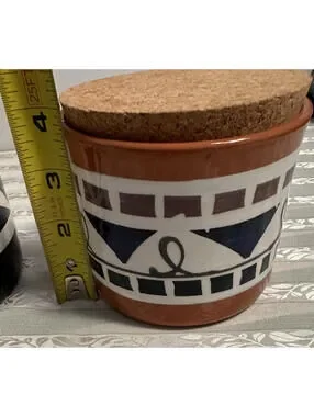 Kitchen | Tru Chef Terracotta Canister Set Made In Portugal ...